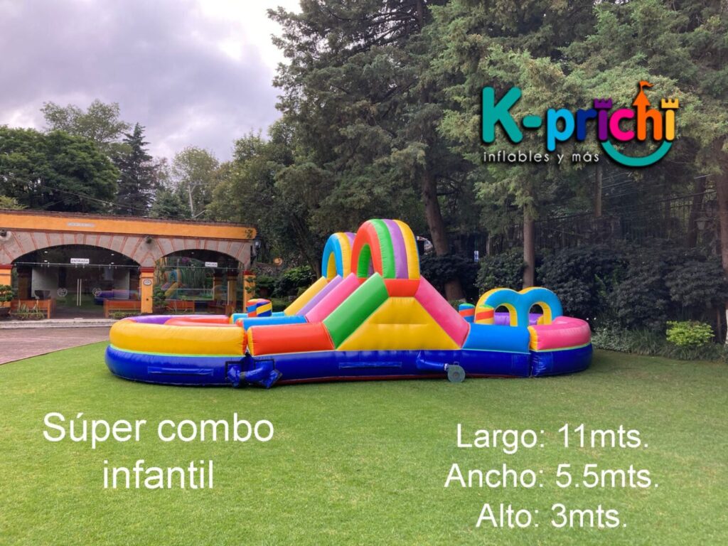 Brinca brinca "Súper combo infantil" a la renta | K-prichi Inflables