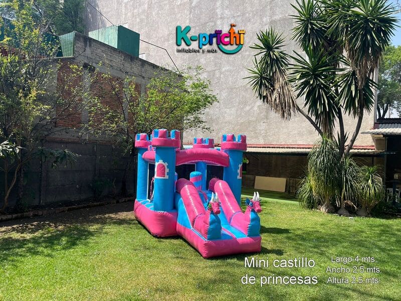 Renta de inflable en forma de castillo de princesas | K-prichi | K ...